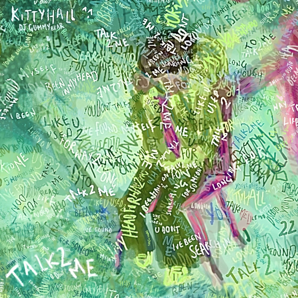 Kitty Hall; dj gummy bear, Talk 2 Me (Single) in High-Resolution Audio ...