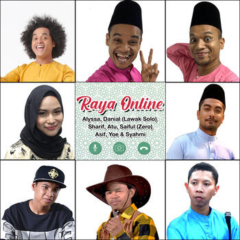 Alyssa, Danial Zaini, Sharif Zero, Atu Zero, Saiful Zero, Asif, Yoe ...